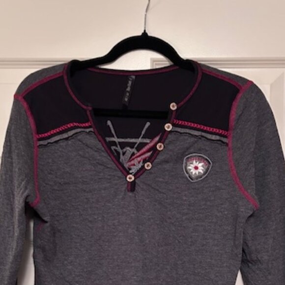 Alp N Rock | Tops | Alp N Rock Apres Ski Shirt With Lake Tahoe ...